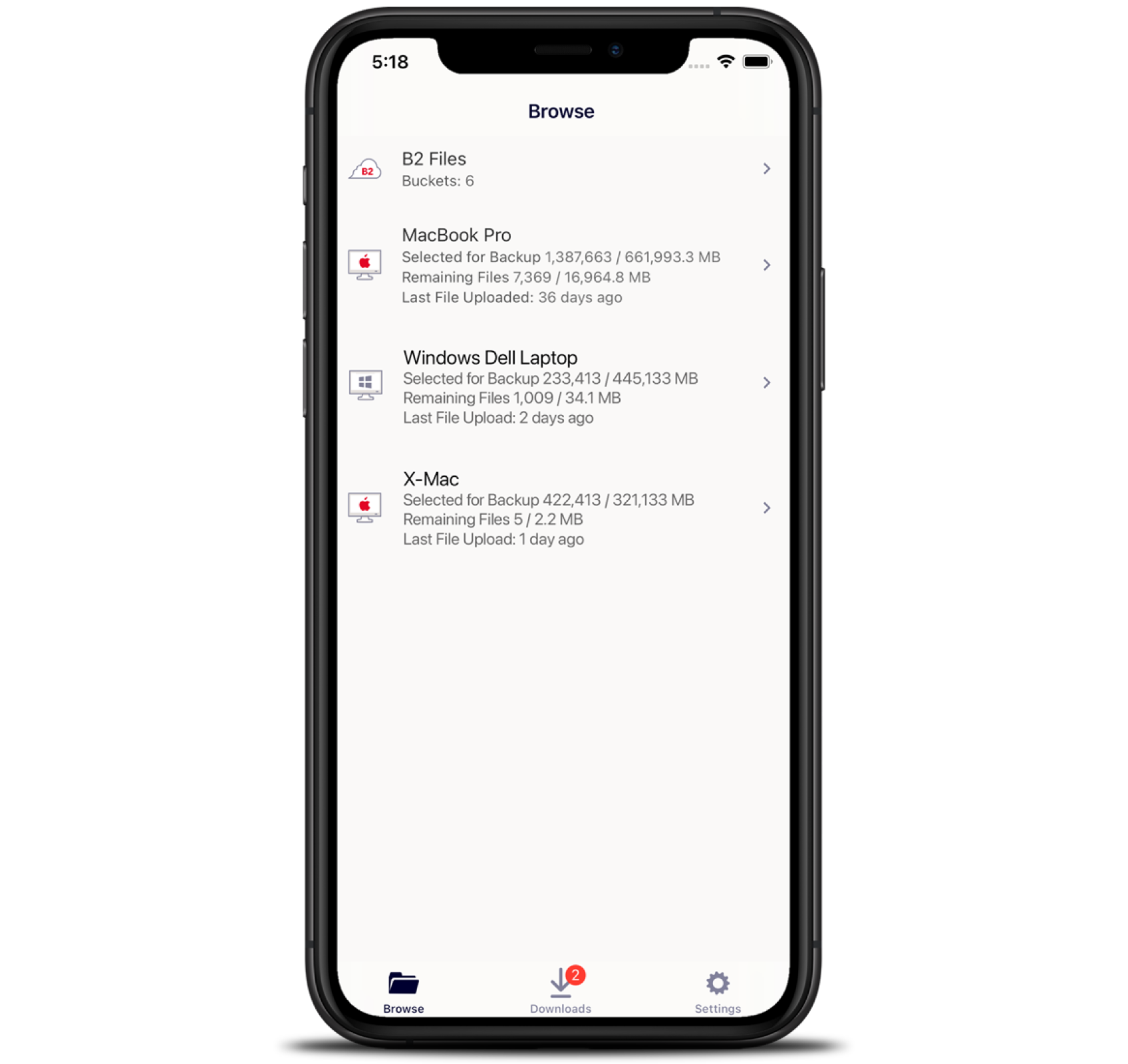 Access, Download, Share Backed Up Files Using Our iOS or Android App | Backblaze